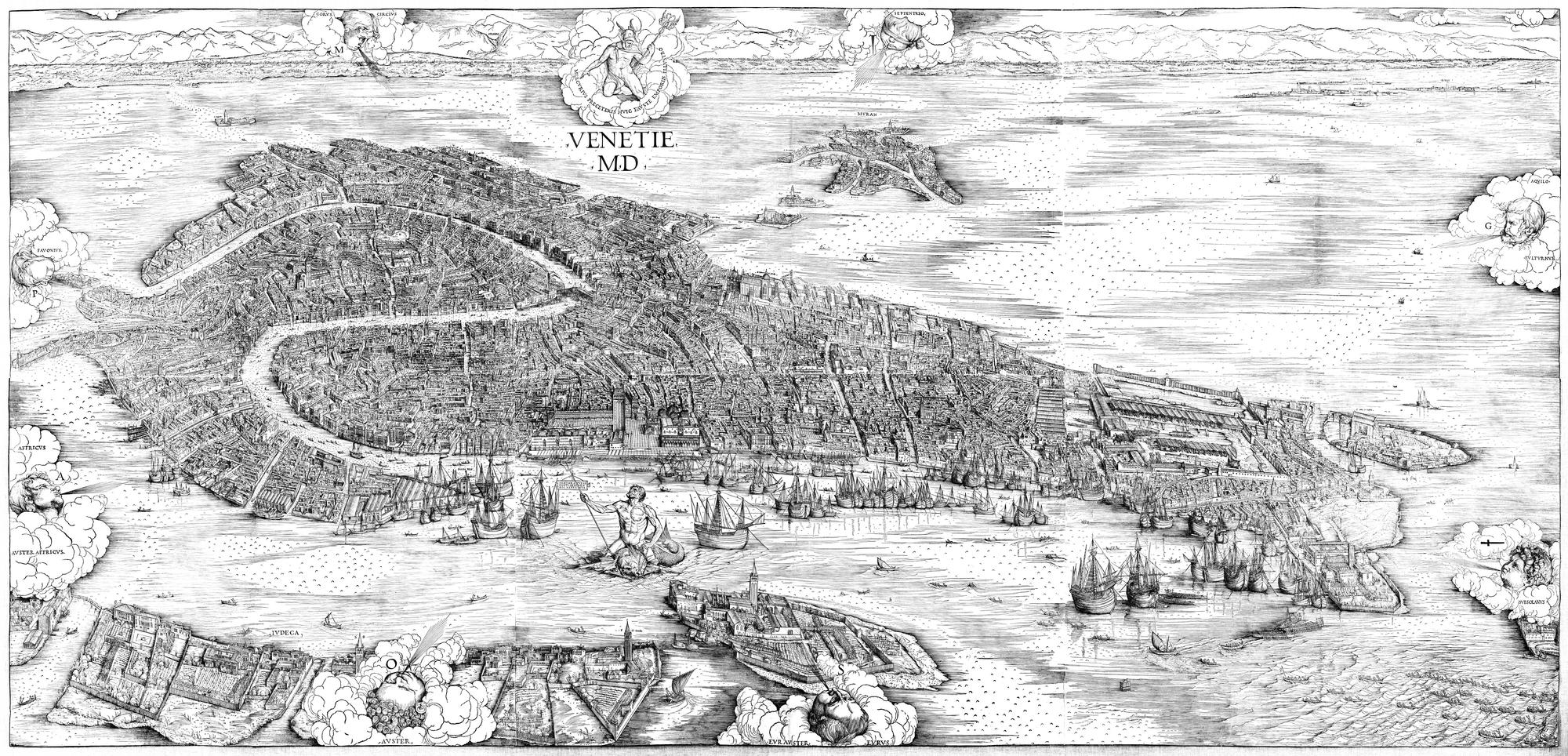 Old maps of Venice – History Walks in Venice