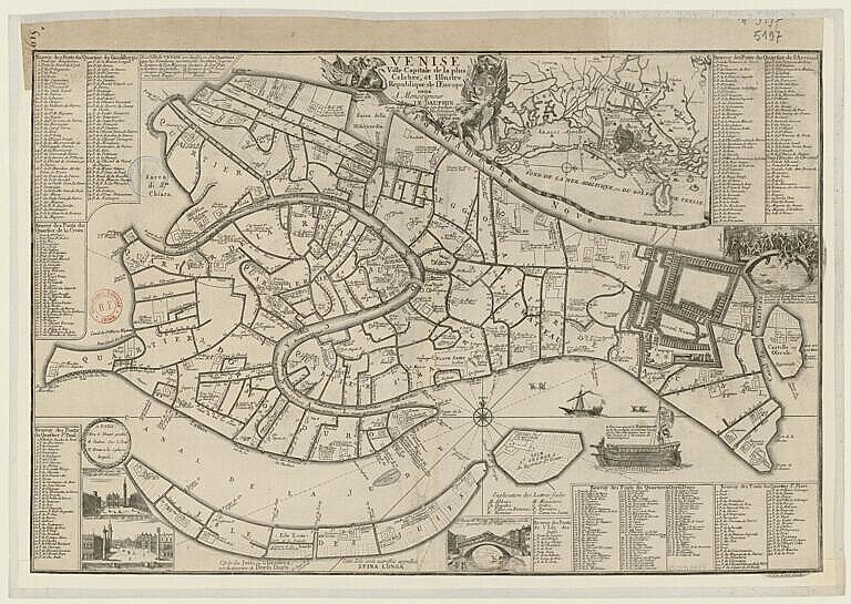 Old maps of Venice – History Walks in Venice