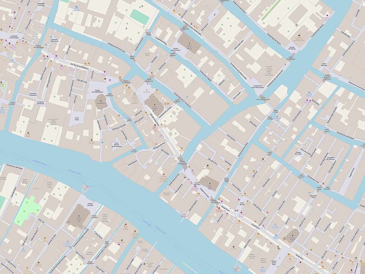 Santa Fosca and San Felice – History Walks in Venice