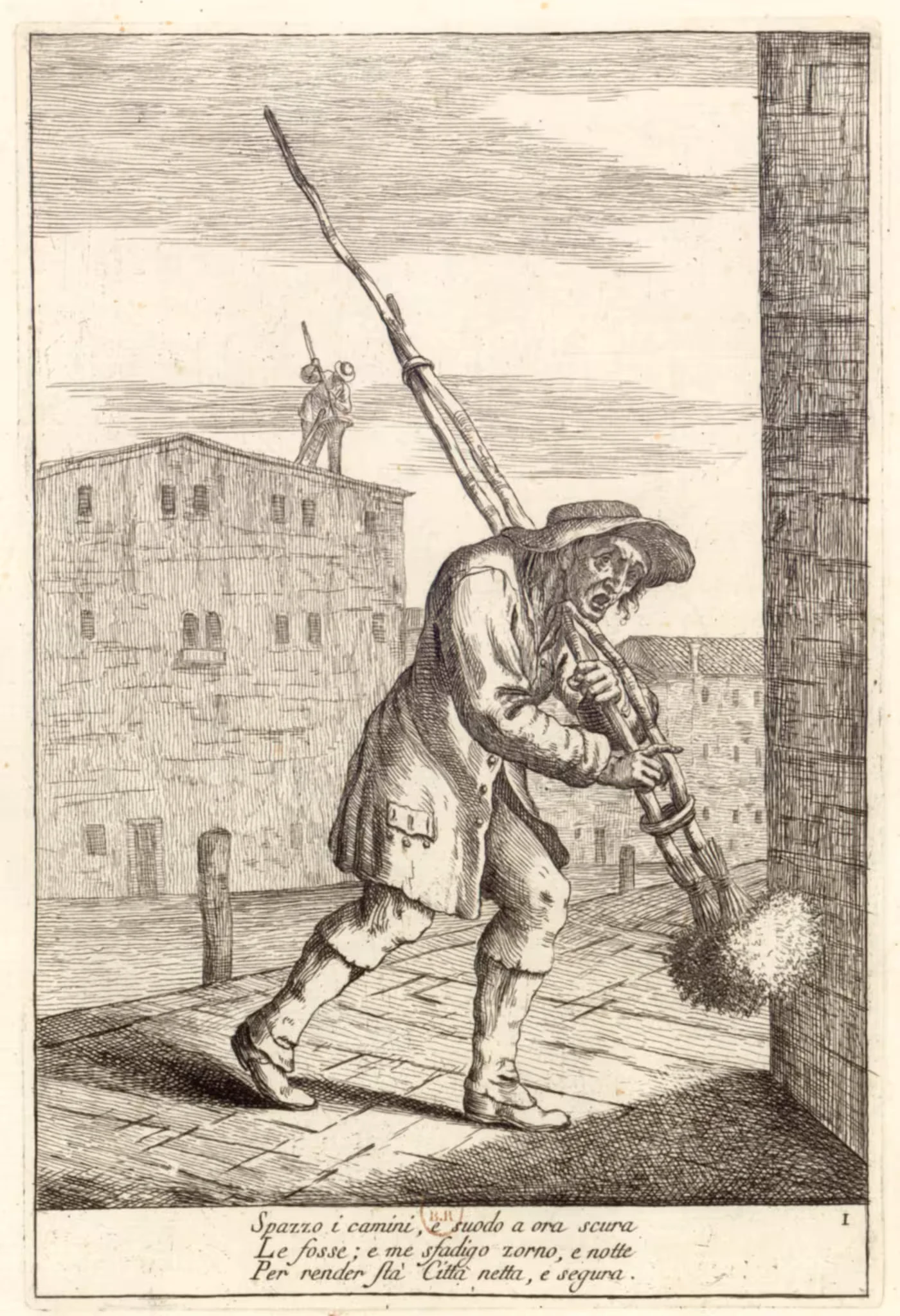 Scoa Camin — chimney sweep — Zompini — Arti #1 – History Walks in Venice